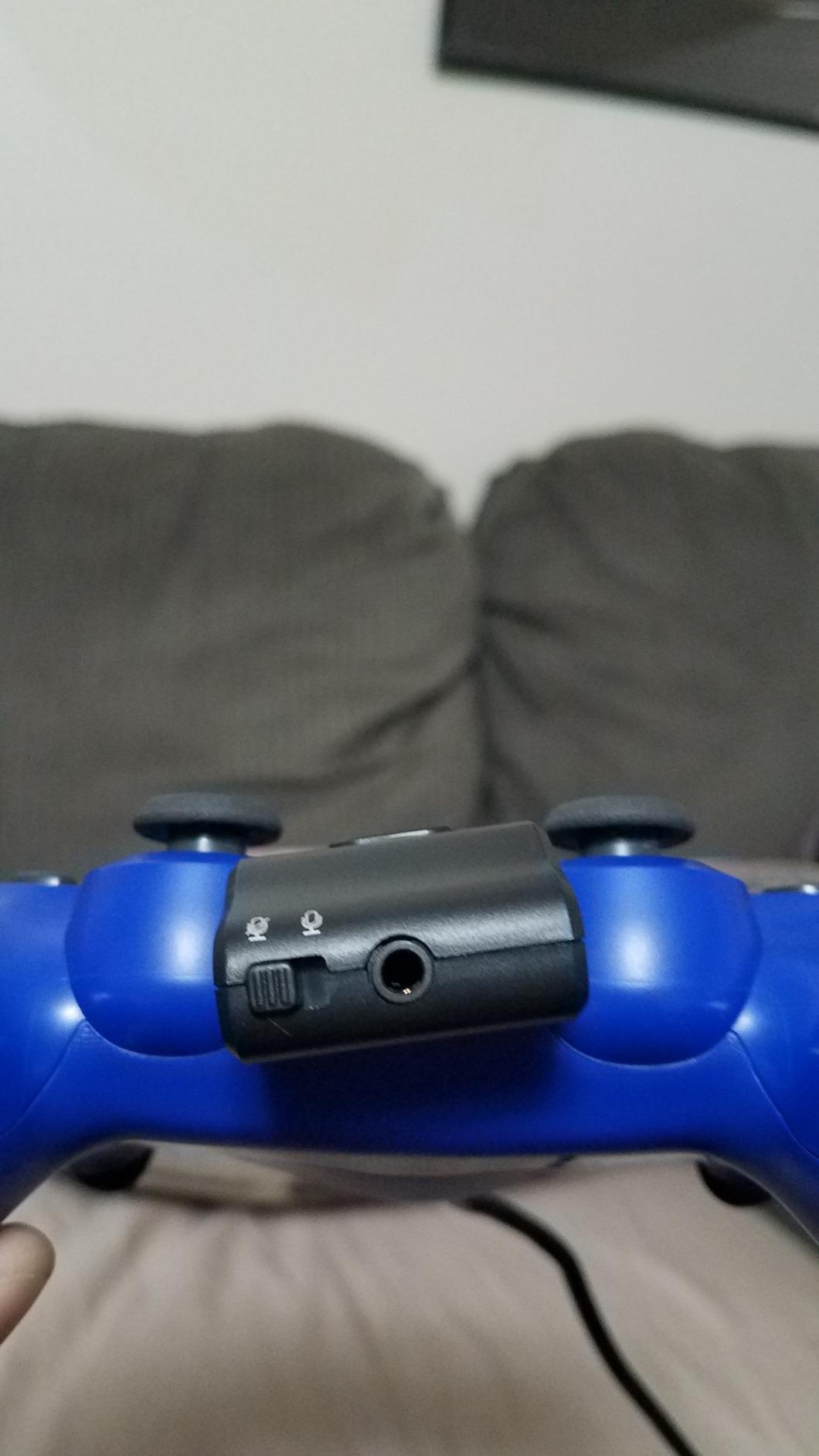 Amazon.com: Headset Audio Control for PS4 DualShock Controller, Fosmon [Volume Slider | Mic Mute ...