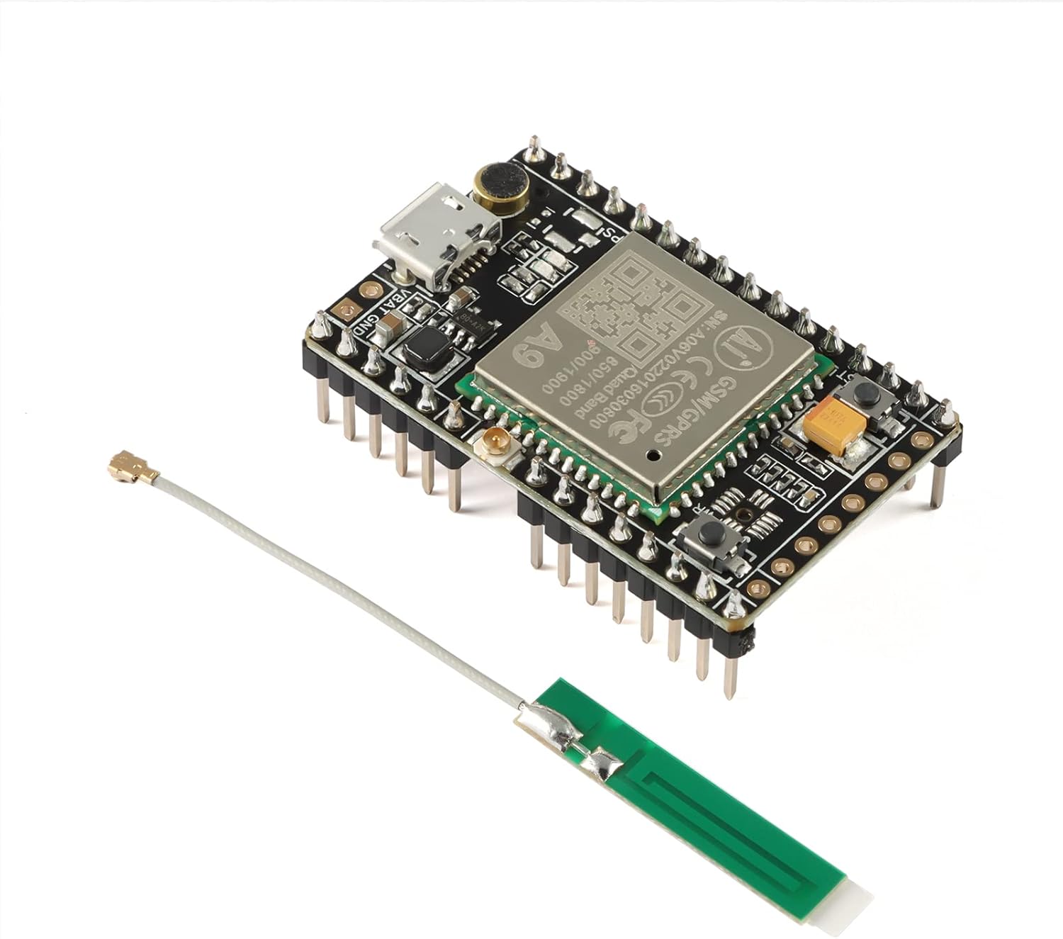 Amazon.com: 000 JESSINIE A9 Module IoT GSM/GPRS GPS/BDS A9 Voice SMS ...