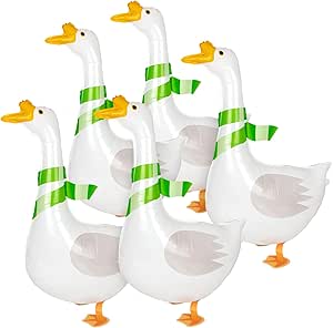 Amazon.com: CZFLXLJ 5PCS Walking Silly Goose Balloons 21.5 x 34.65 Inch ...