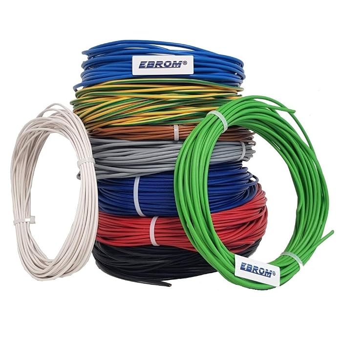 Buy 50 Meters Single Core Cable - Single Shot Flexible - PVC Wire ...