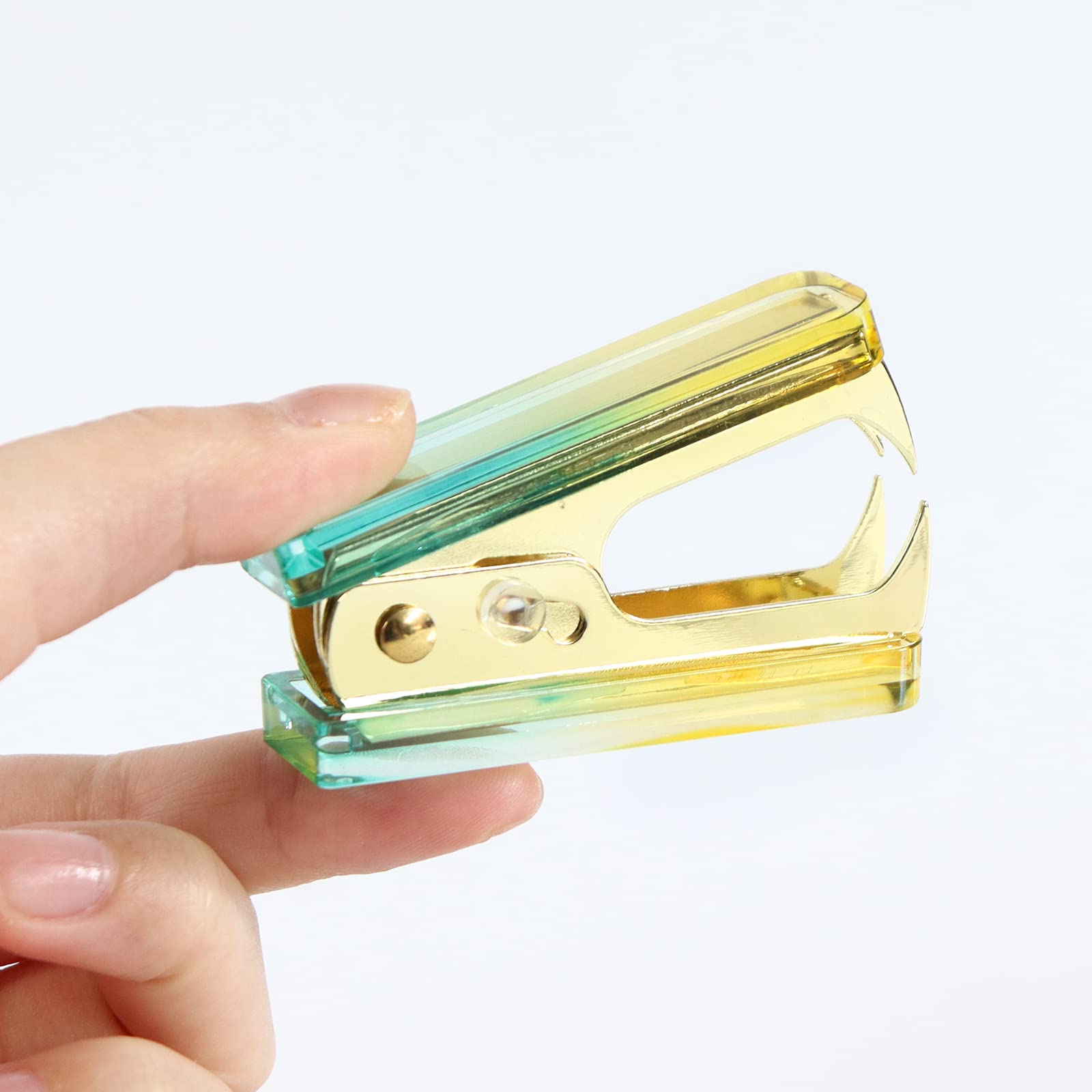 Snapklik.com : Mini Staple Remover Acrylic Double Colors Professional ...