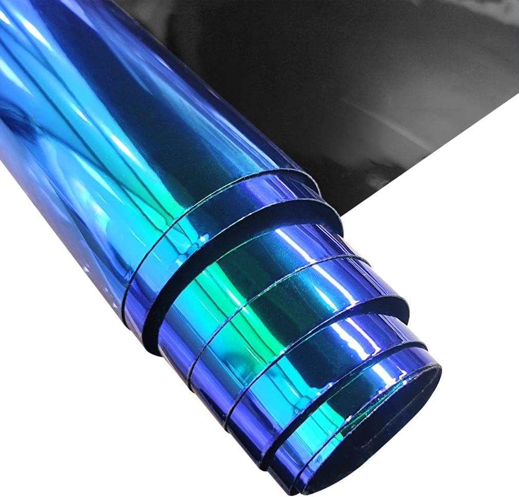 Amazon.com: XHT-299-L Laser Waterproof Rainbow PVC Vinyl Fabric Roll ...