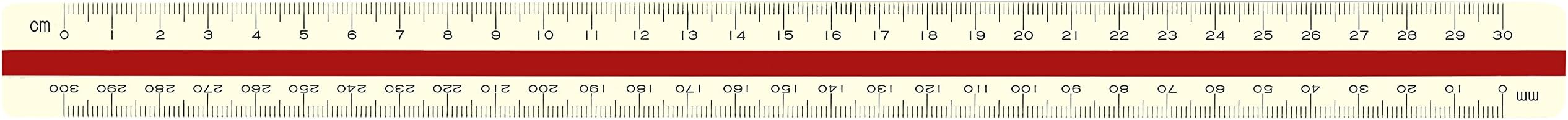 Amazon.com : Chartpak 235E Triangular Scale, Plastic, 12-Inch ...