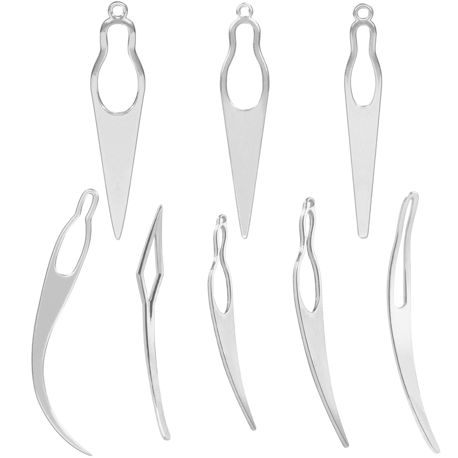 Amazon.com: Interlocking Tool Crochet Needle for Locs - 8 Type ...