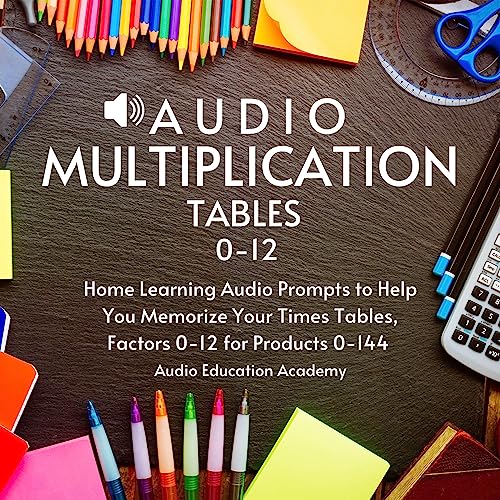 Amazon.com: Audio Multiplication Tables 0-12: Home Learning Audio ...