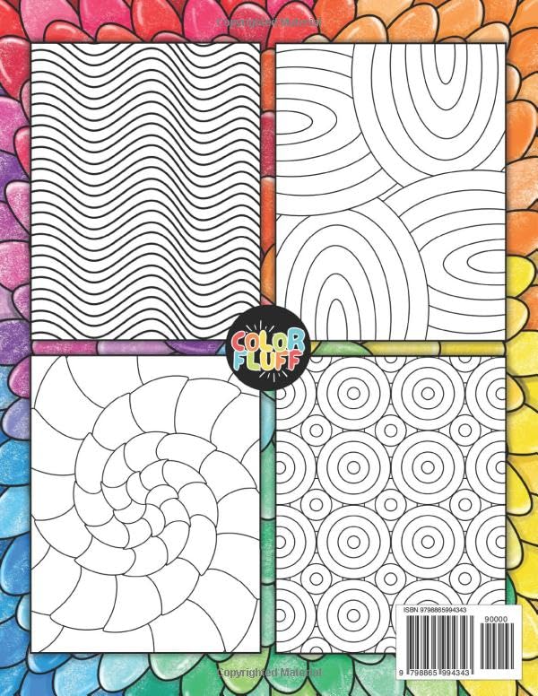 Snapklik.com : Easy Patterns: Calming And Unique Coloring Book For ...