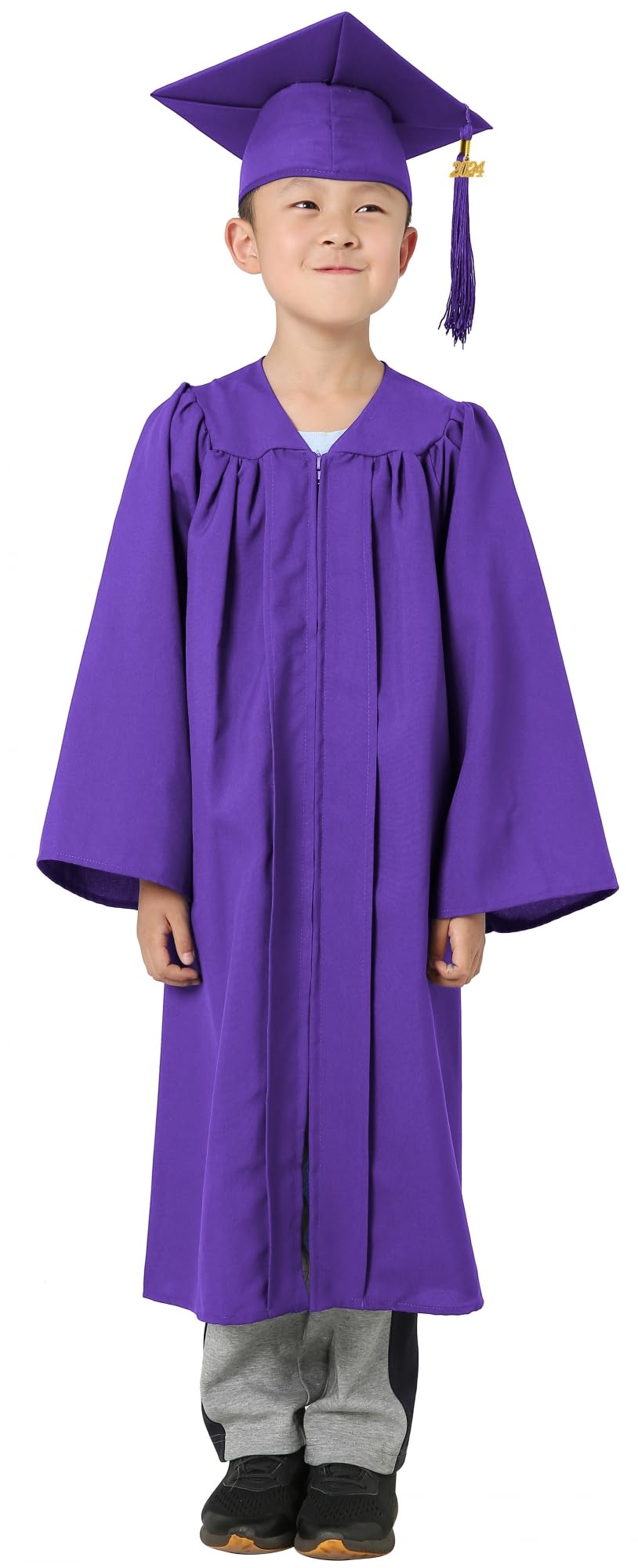 Snapklik.com : Matte 2024 Kindergarten Graduation Cap And Gown Tassel ...