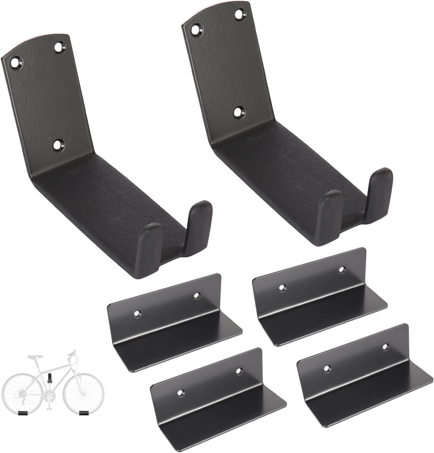 Amazon.com: Forwode 2 Pack Bike Wall Mount Hanger, Bike Rack for Garage ...