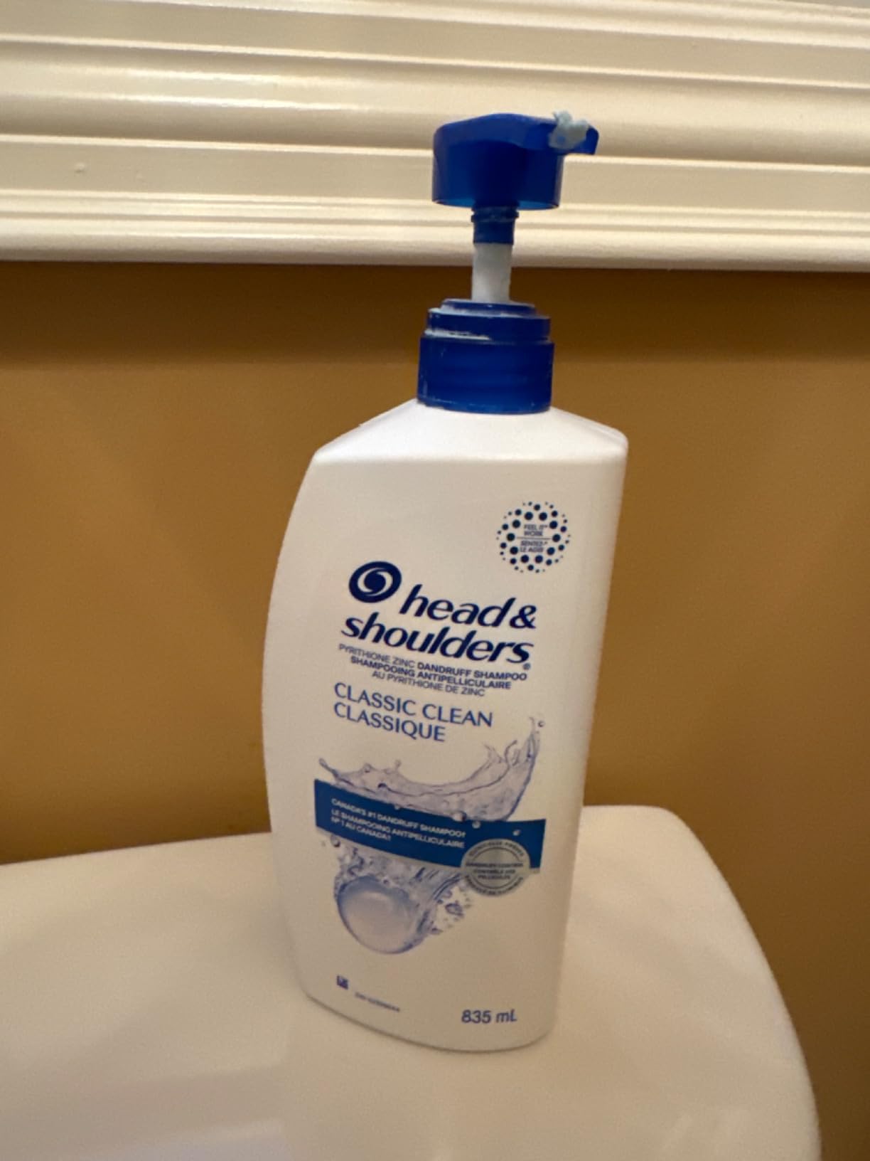 Head & Shoulders Classic Clean Shampoo, 613ML, White and Blue : Amazon ...