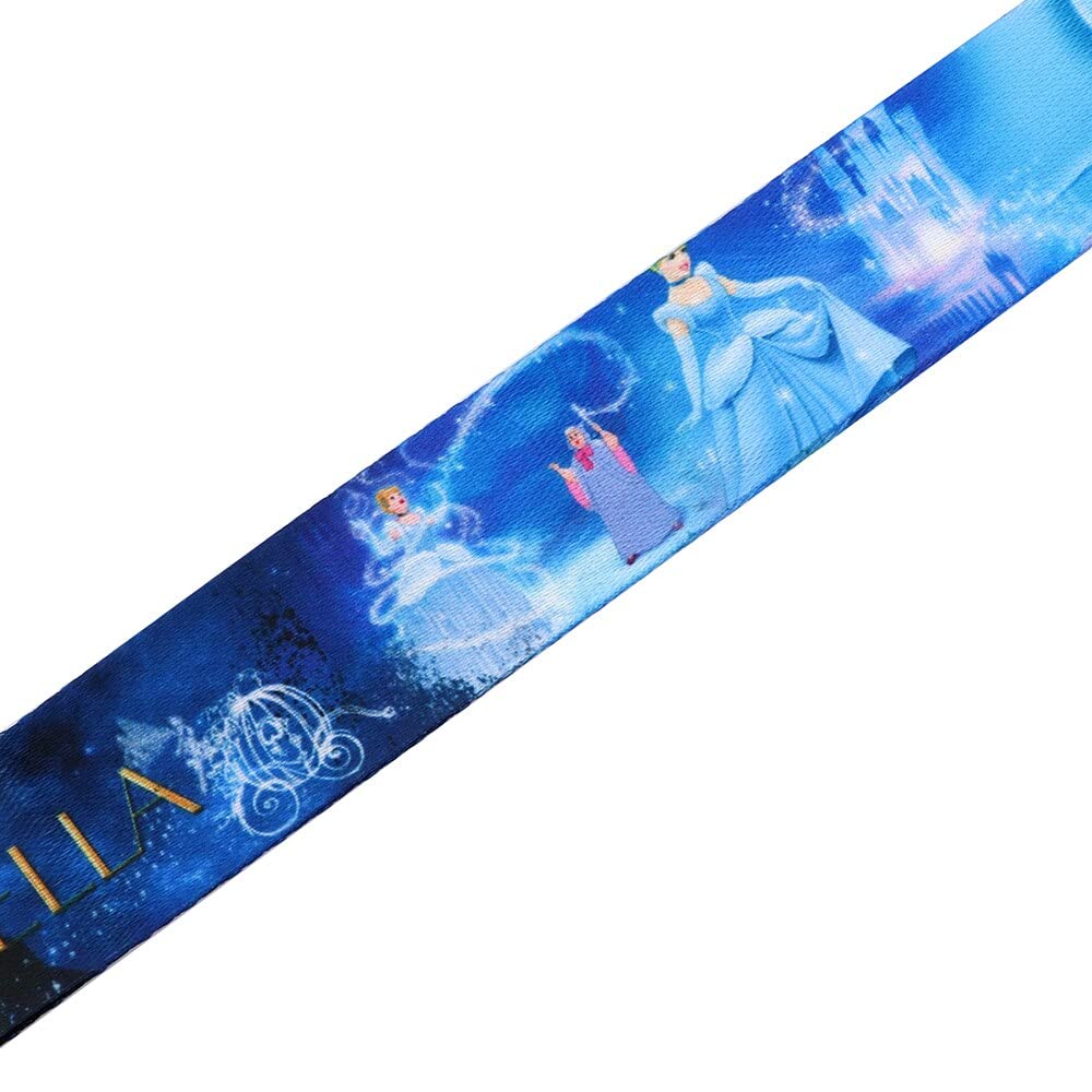 Snapklik.com : Cinderella Princess Glass Slipper Cartoon Movie Lanyard ...