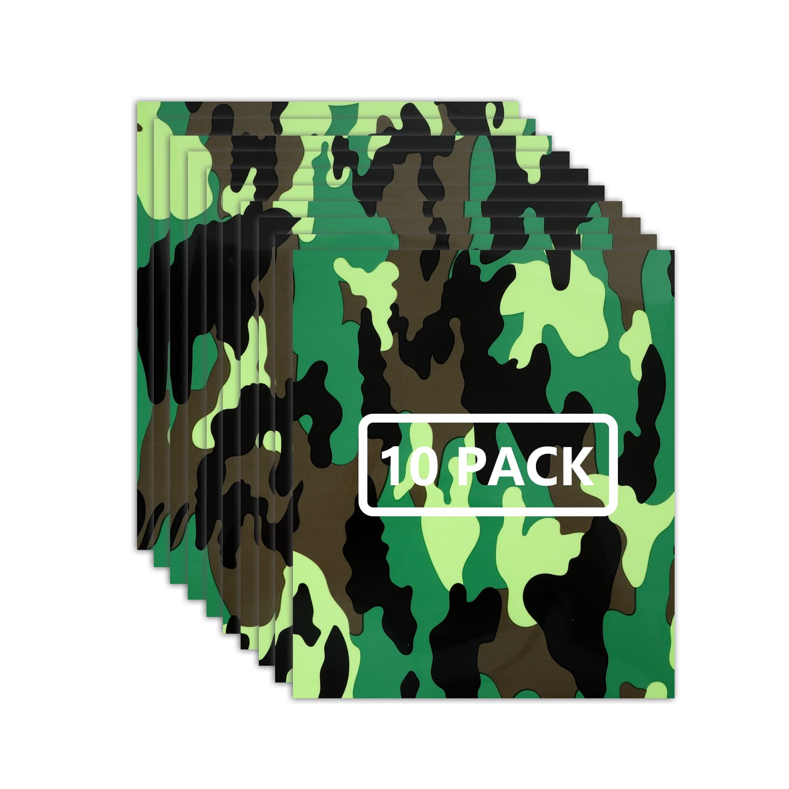 Amazon.com: FUNKAKA Camo Army Green HTV Heat Transfer Vinyl Bundle, 12 ...