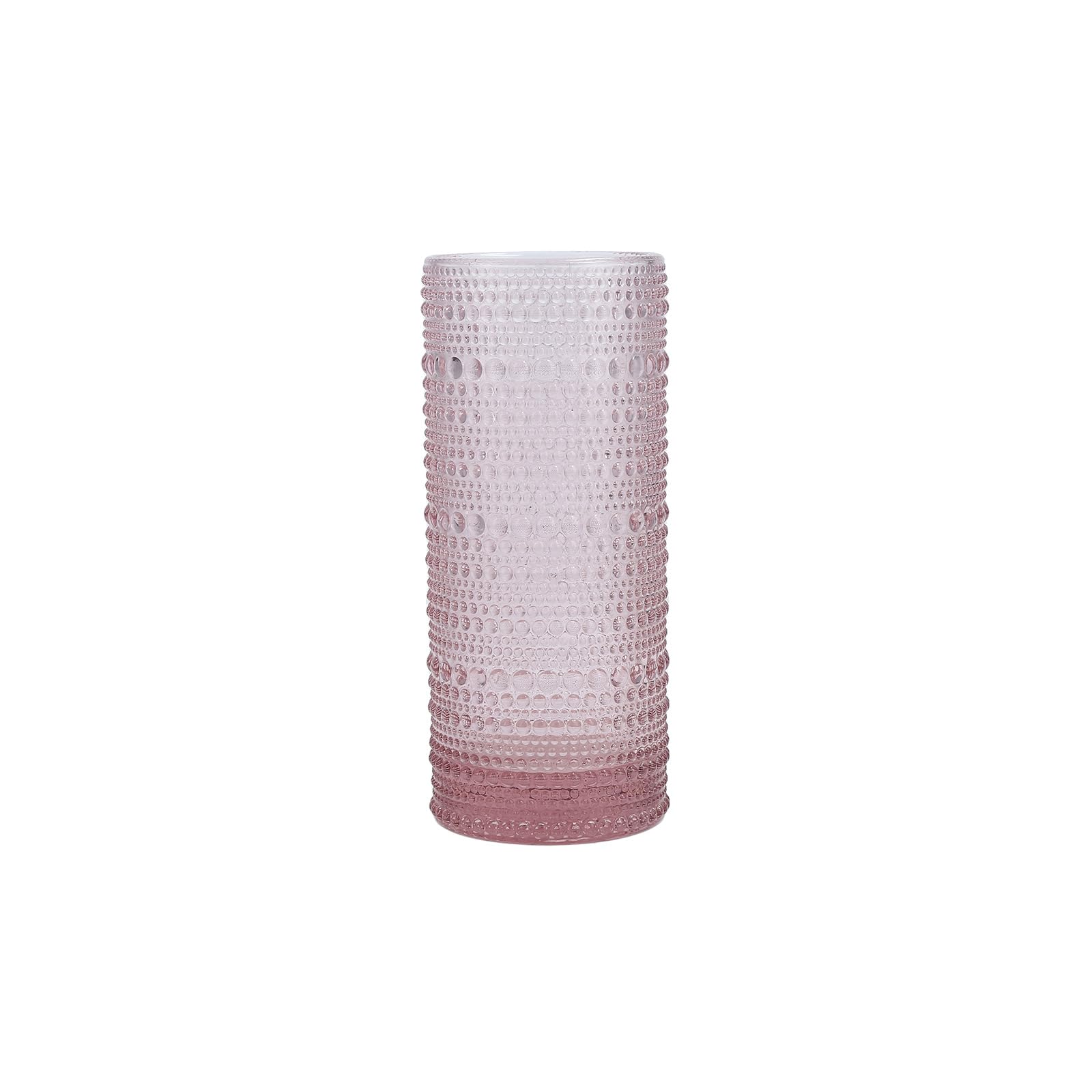 Amazon.com | Fortessa Jupiter Beaded Hobnail Glass, 11 Ounce Collins ...