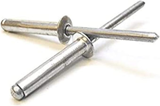 Amazon.com: Wang-Data All Aluminum Pop Rivets 1/8" x 1/4" Inch (200 ...