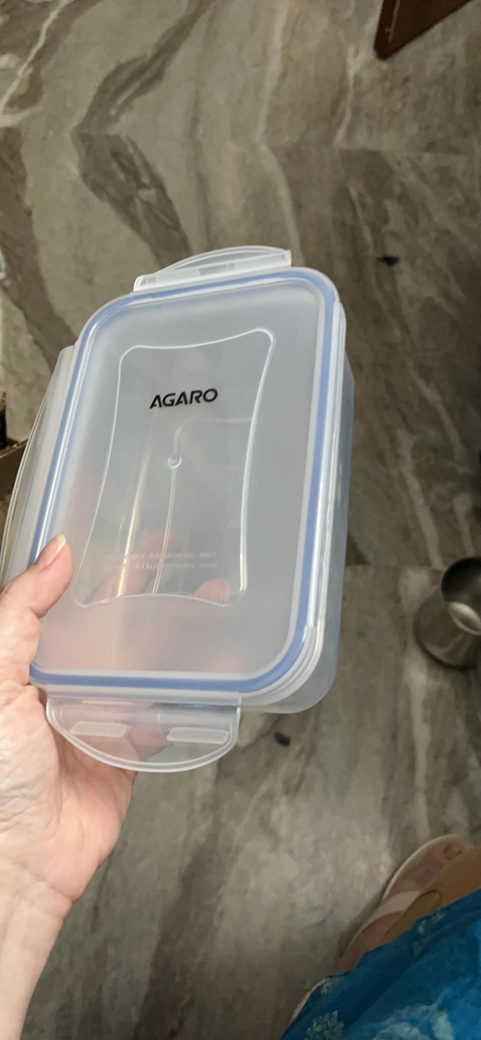 Buy AGARO Airtight Container, Food Storage Container with Lid ...