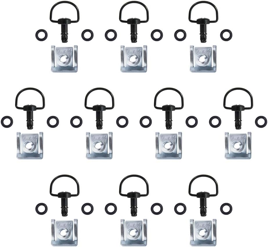 Amazon.com: 1/4 Turn Quick Release Steel Dzus Button with Springs and ...