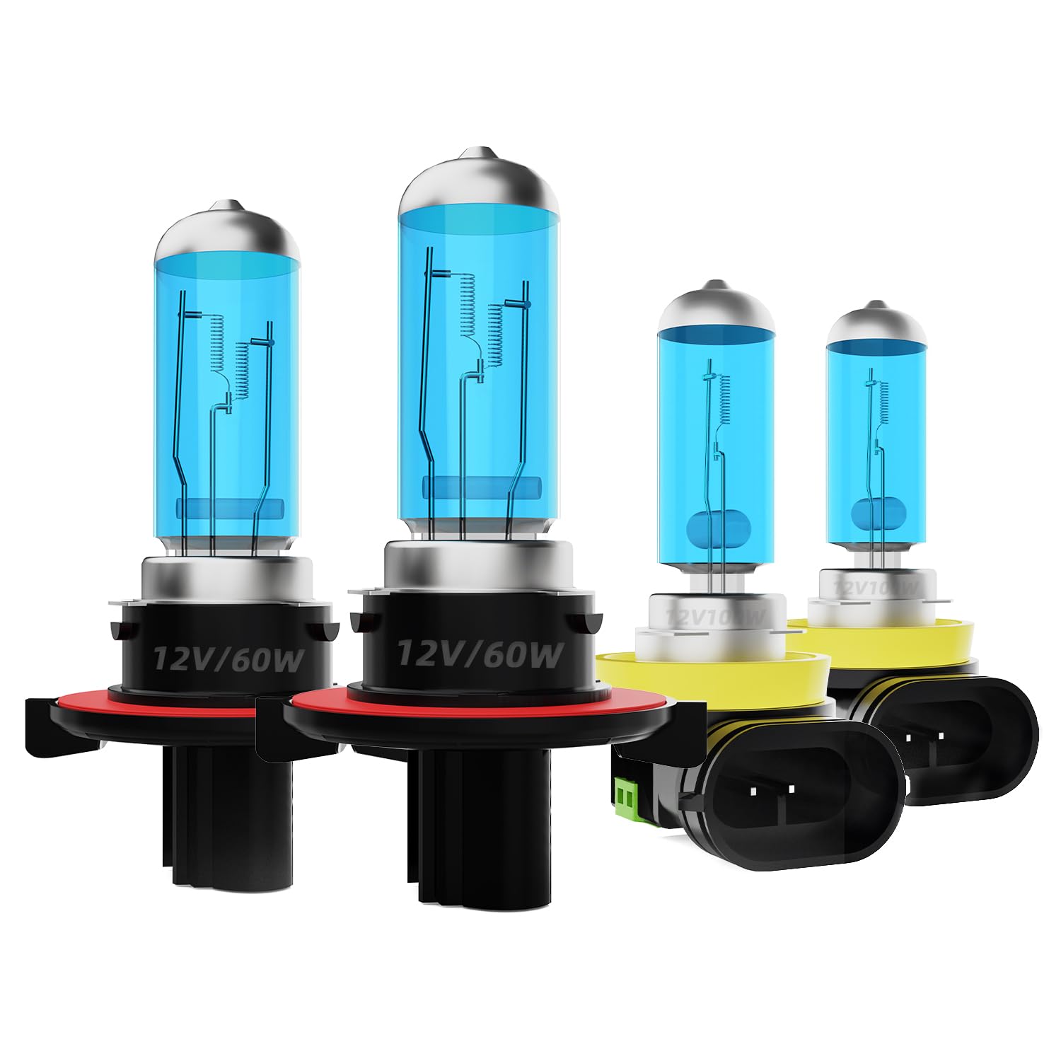Amazon.com: DMEPUGI Headlight Bulbs Fit For Ford Focus 2008-2011, 9008 ...