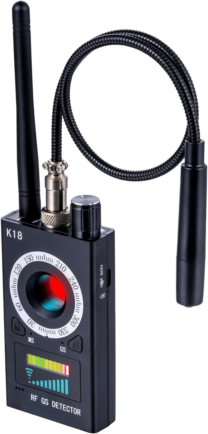 TOPWAY Hidden Camera Detector Anti Spy Bugs Detector GPS Tracking ...