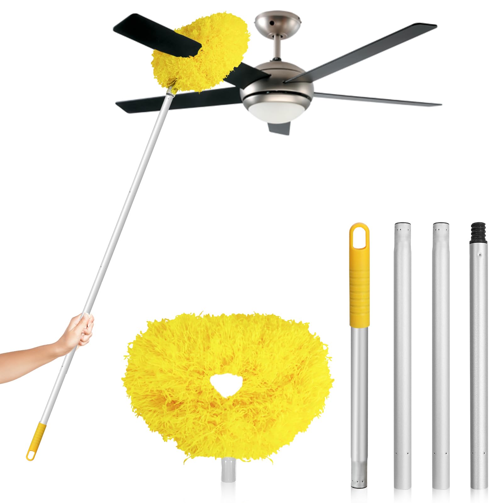 Amazon.com: Ceiling Fan Cleaner Duster High Ceiling Extended Fan Blade ...