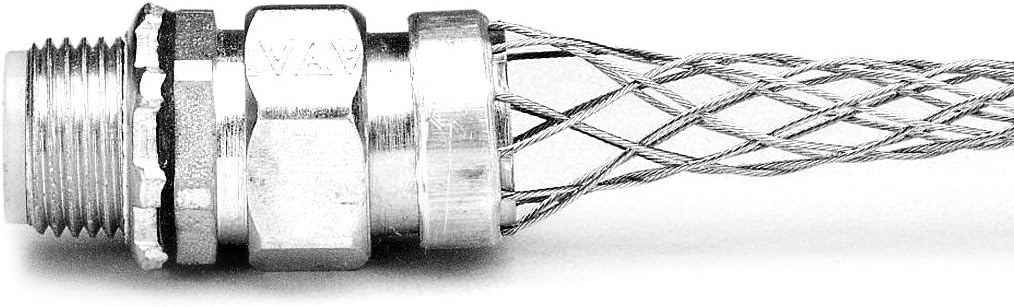 Leviton L7902 1/2-Inch, Straight, Male, Aluminum Body, Liquid-Tight ...