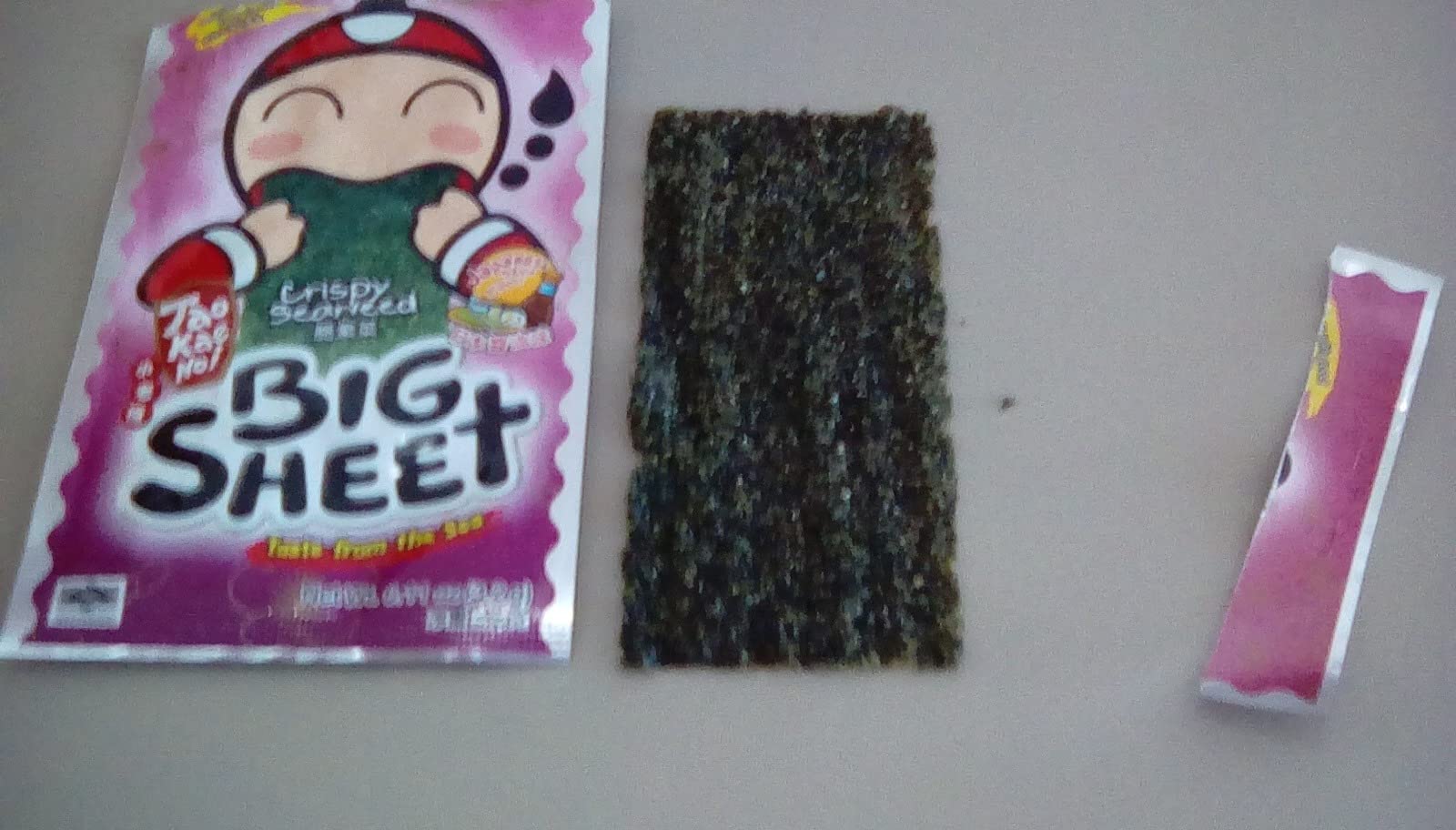 Amazon.com: Big Crispy Seaweed Snack Sheets by Tao Kae Noi | Spicy Thai ...