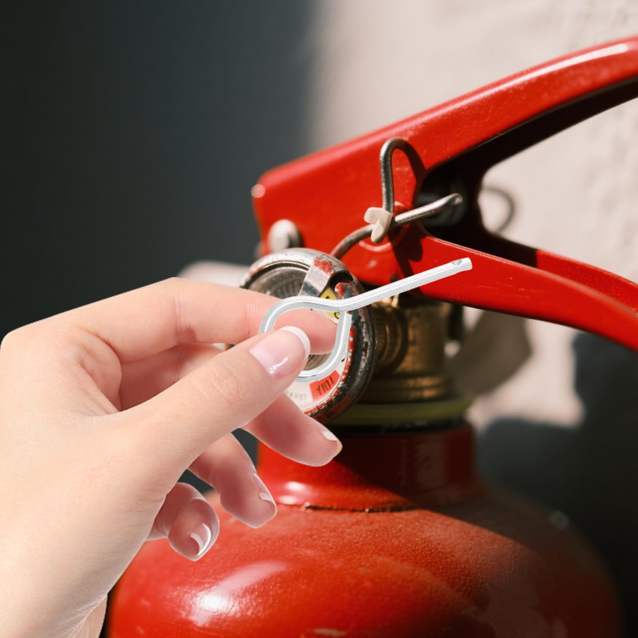 Snapklik.com : 100 Pcs Fire Extinguisher Pull Pins Fire Extinguisher ...