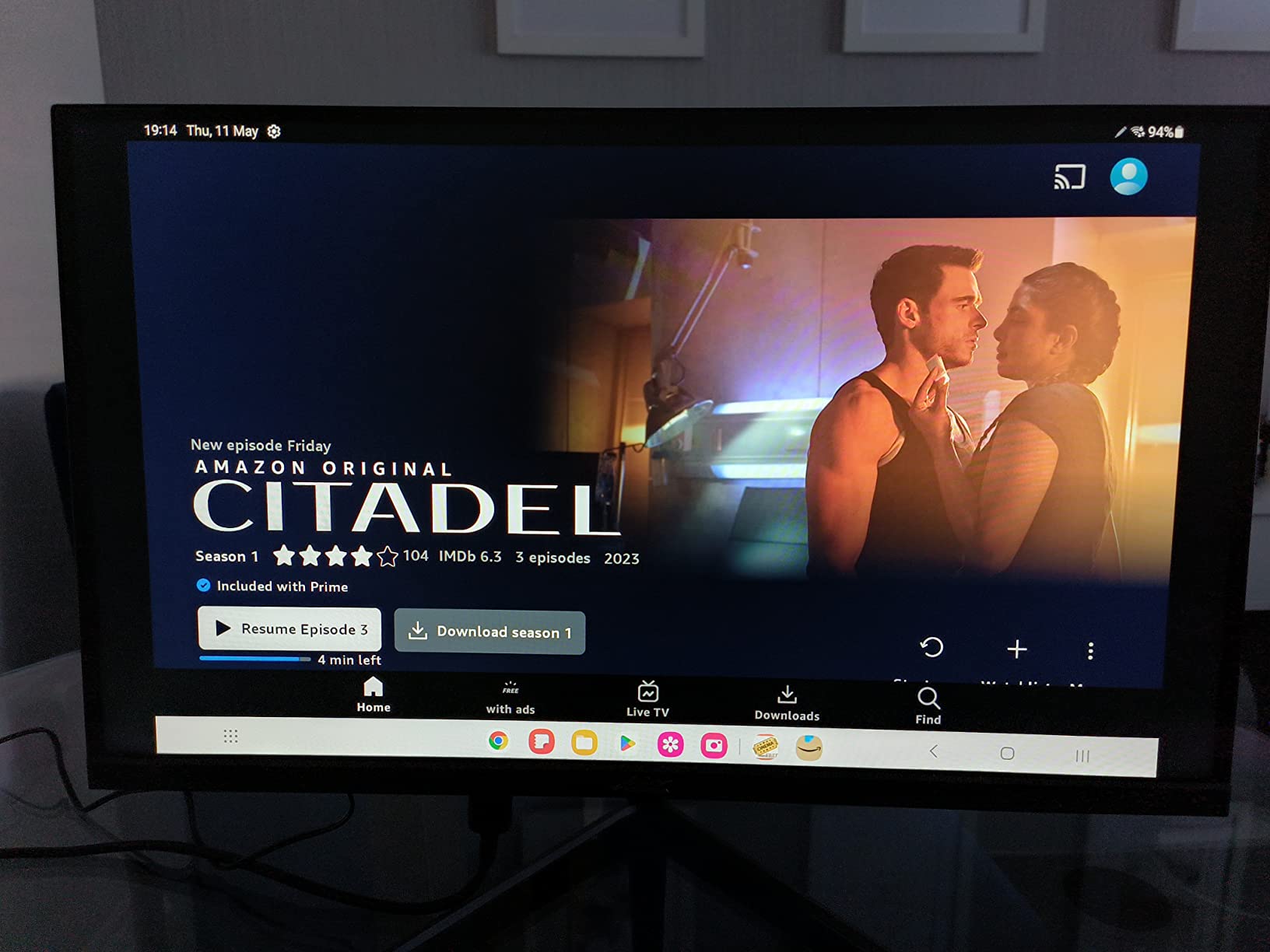 Business Computer Monitor Kenowa PC Monitor 21.5 Inch 75Hz IPS FHD ...