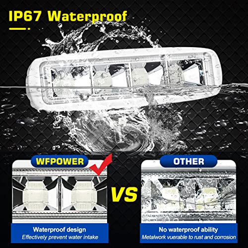 Snapklik.com : Blue Boat Spreader Lights, 2 Pack 72W Pontoon Lights ...