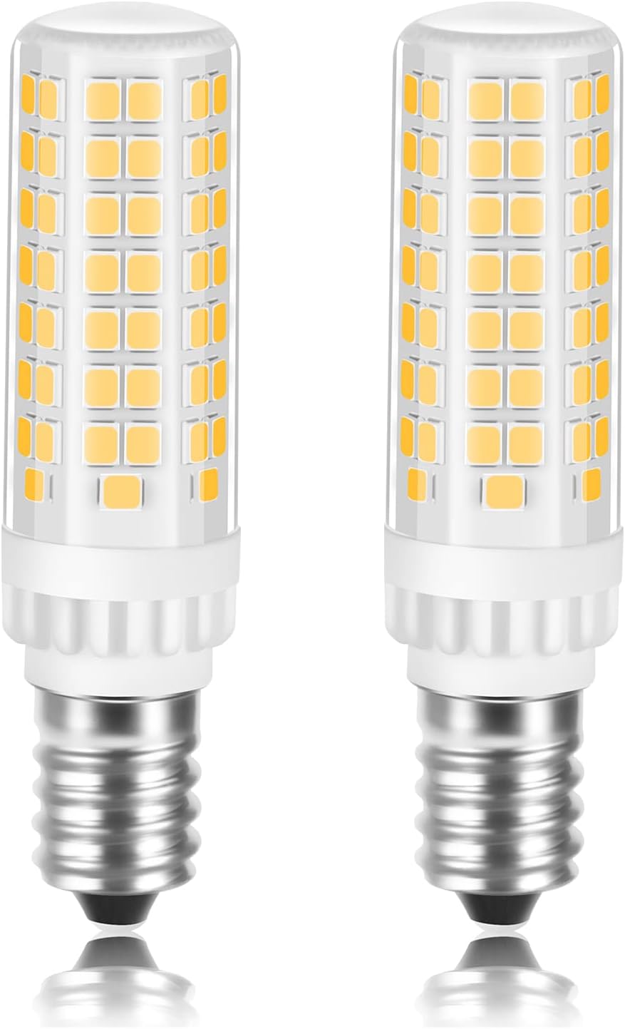 Karyoosi 2 Pack E14 LED Light Bulb, E14 LED Bulb 7W, 60W Halogen Equivalent, 820LM, Natural ...