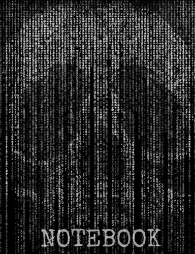 IT Computer Virus Skull Matrix Composition Book - 200 College Ruled ...