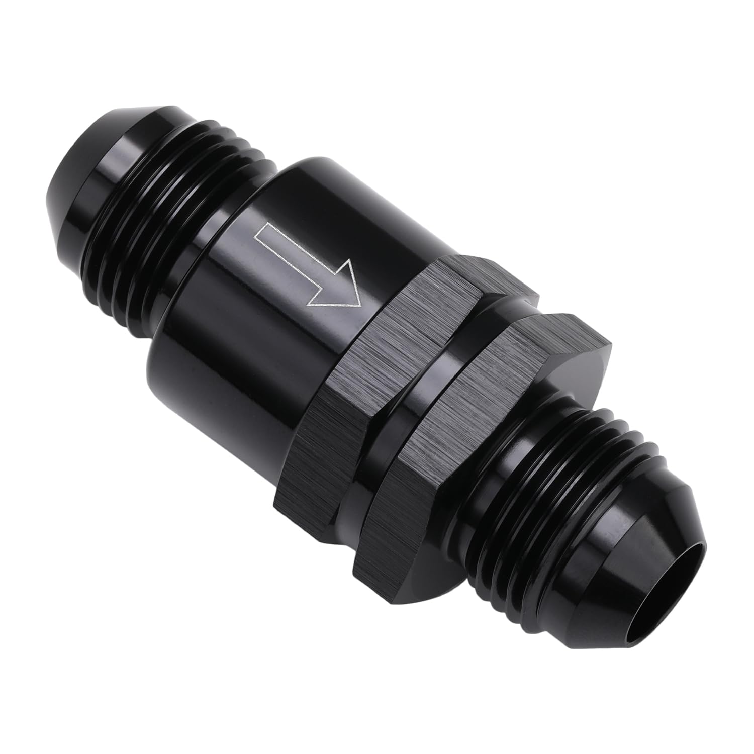 Amazon.com: Podavelle 8AN Non Return One Way Inline Check Valve Fitting ...