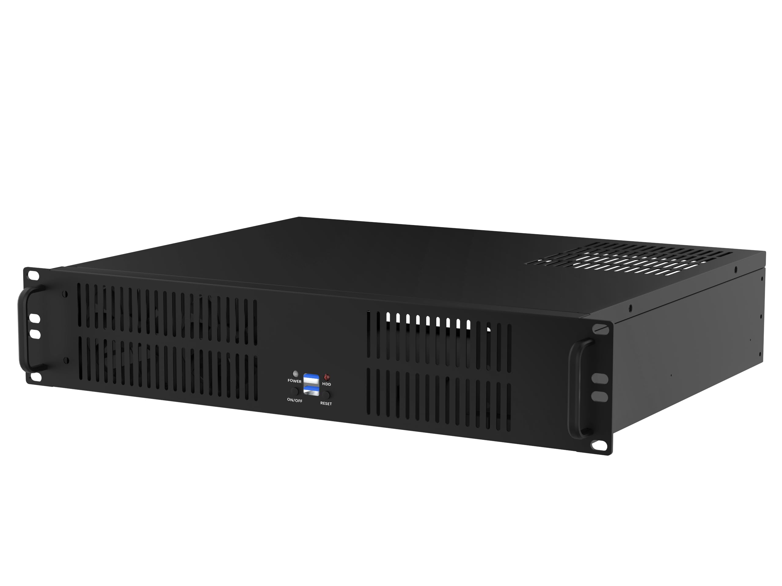 2U Server Chassis Rackmount Case,3.5" HDD Bays, Micro-ATX,ITX ...