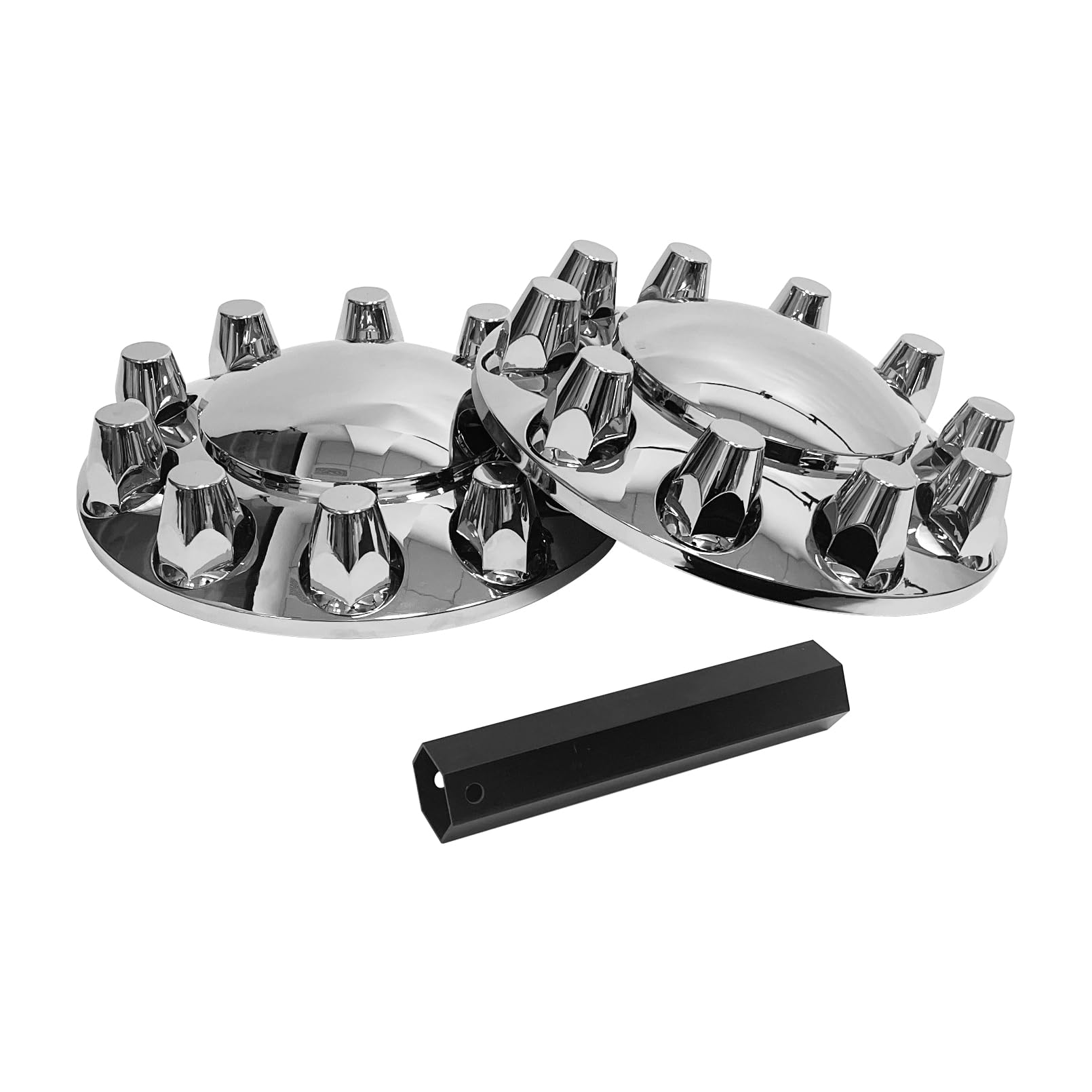 Snapklik.com : Grandroad Auto 2 Front Axle Cover Kits For Semi Trucks