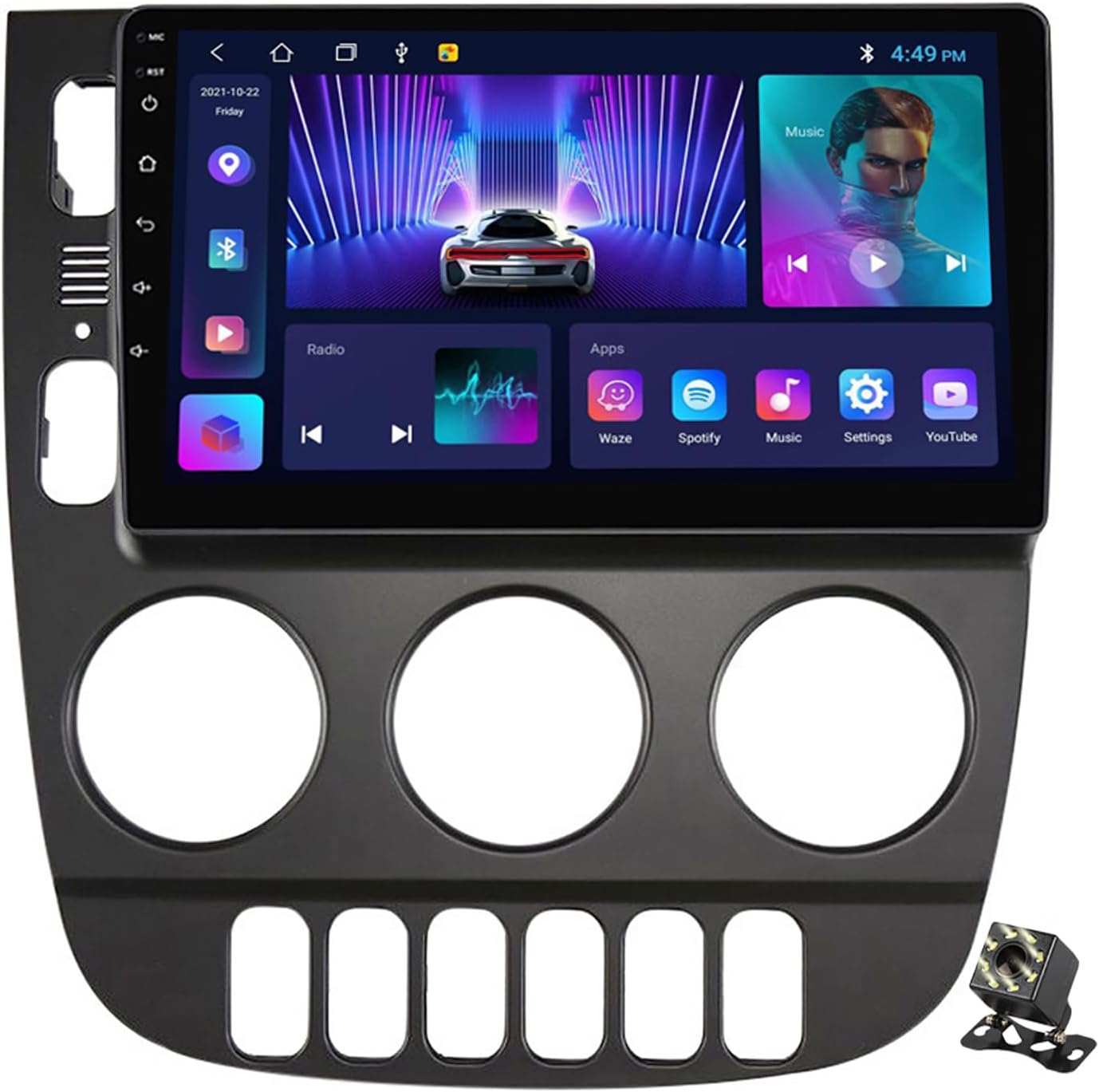 Amazon.com: 9" Car Radio Multimedia Player for Mercedes Benz ML350 W163 ...