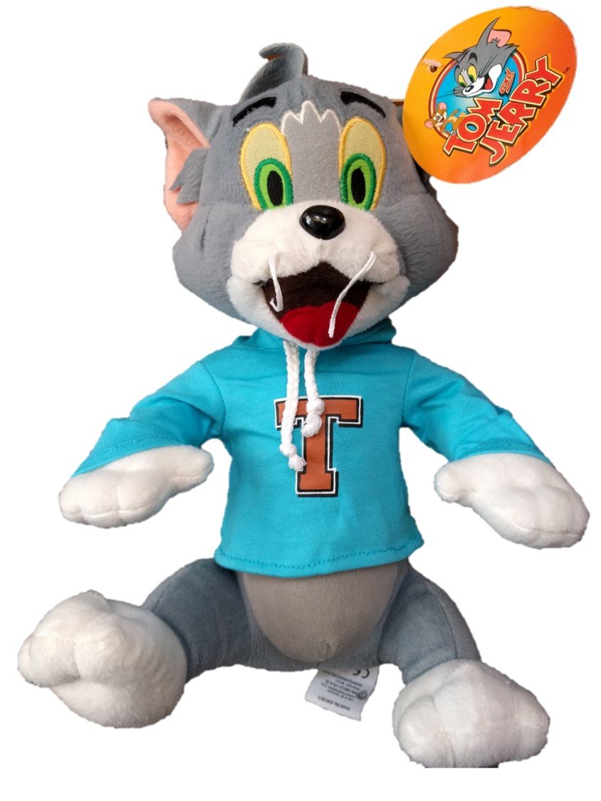 Buy Tom & Jerry Pms Tom Cat Soft Toy Plush 11" Tall Online at ...