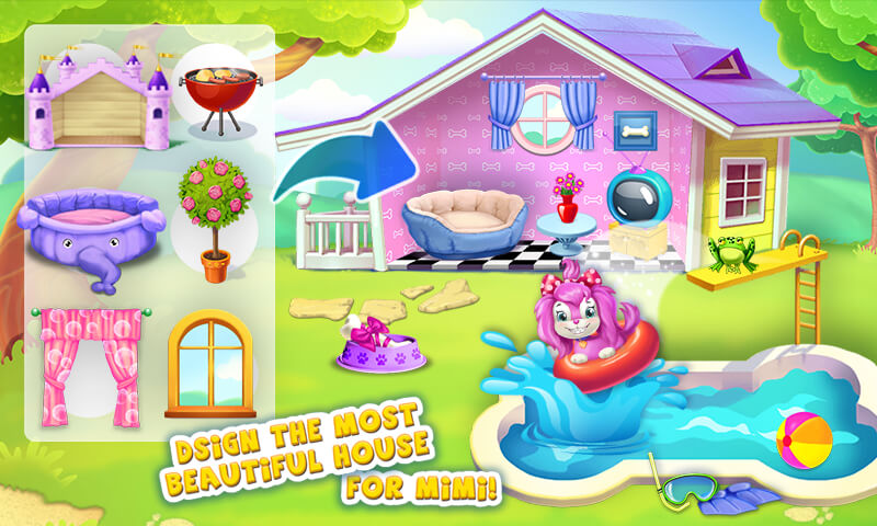 Pink Dog Mimi - My Virtual Pet Puppy Care & Games - App on Amazon Appstore