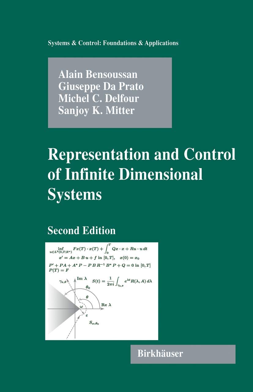 Buy Representation And Control Of Infinite Dimensional Systems 2e Book