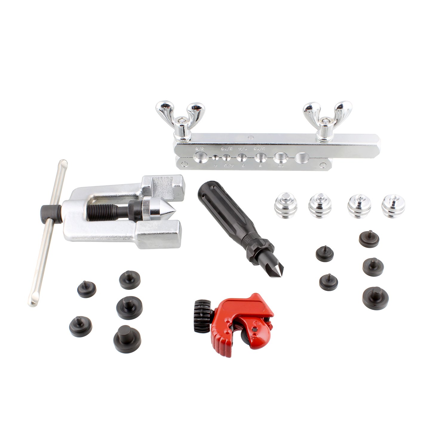 Snapklik.com : ABN Bubble Flare Tool & Double Flaring Kit Tubing Bender ...