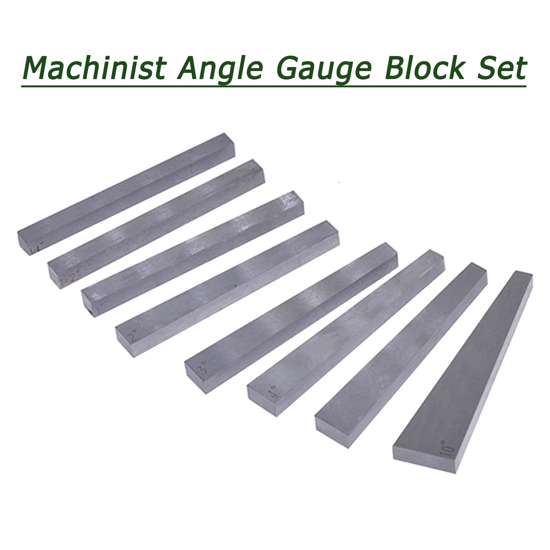 Snapklik.com : Timunr 12Pcs 1/4 To 30 Precision Ground Angle Block Set ...