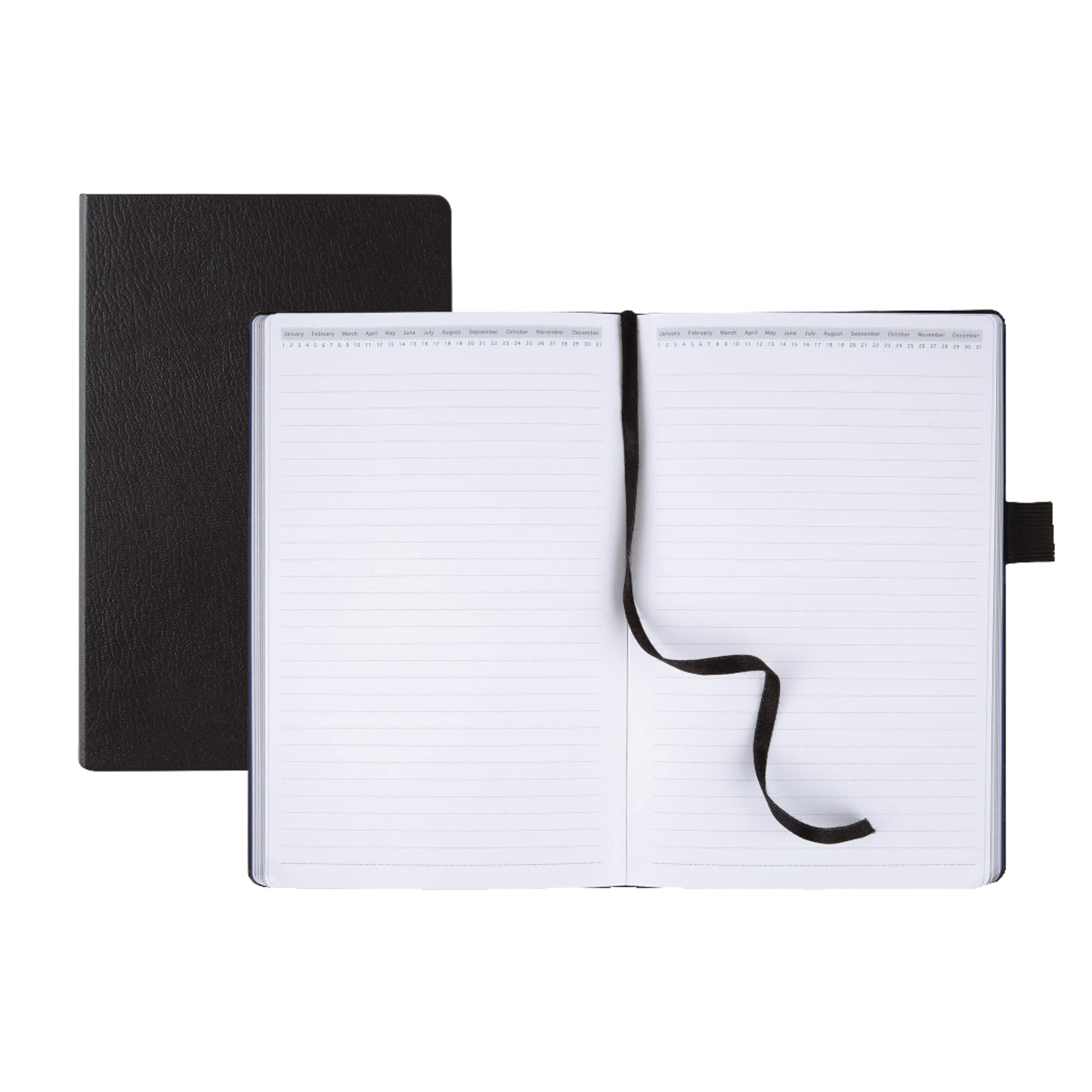 Office Depot® Brand Premium Hardcover Business Journal, 8 1/2" x 5 1/2 ...