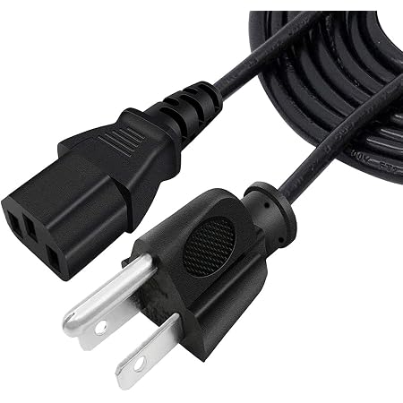 Amazon.com: 3 Prong AC Power Cord for Panasonic Plasma TV TC-P42U1 TC ...