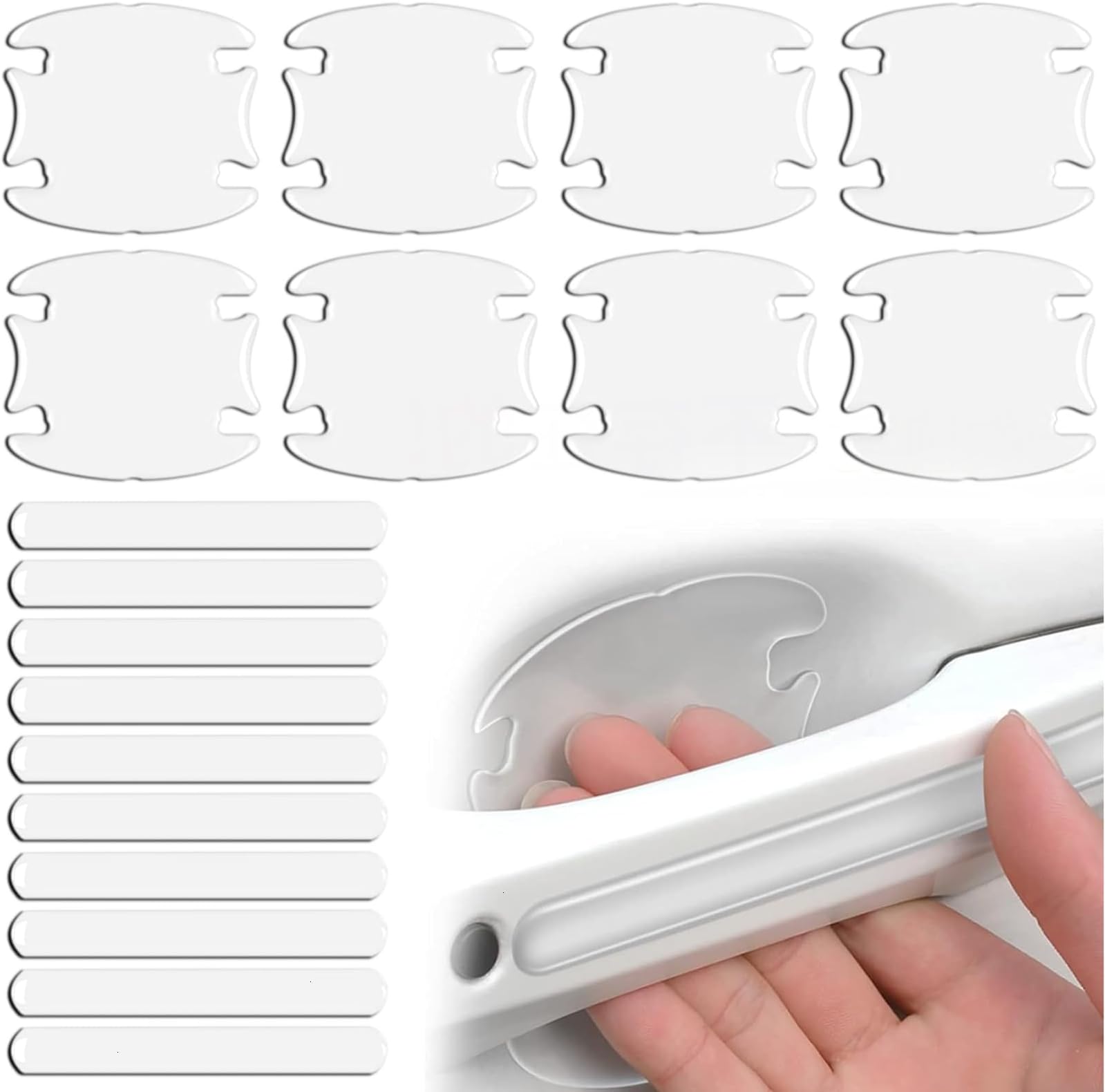 Amazon.com: WSSROGY 18 PCS Car Door Handle Scratch Protectors ...