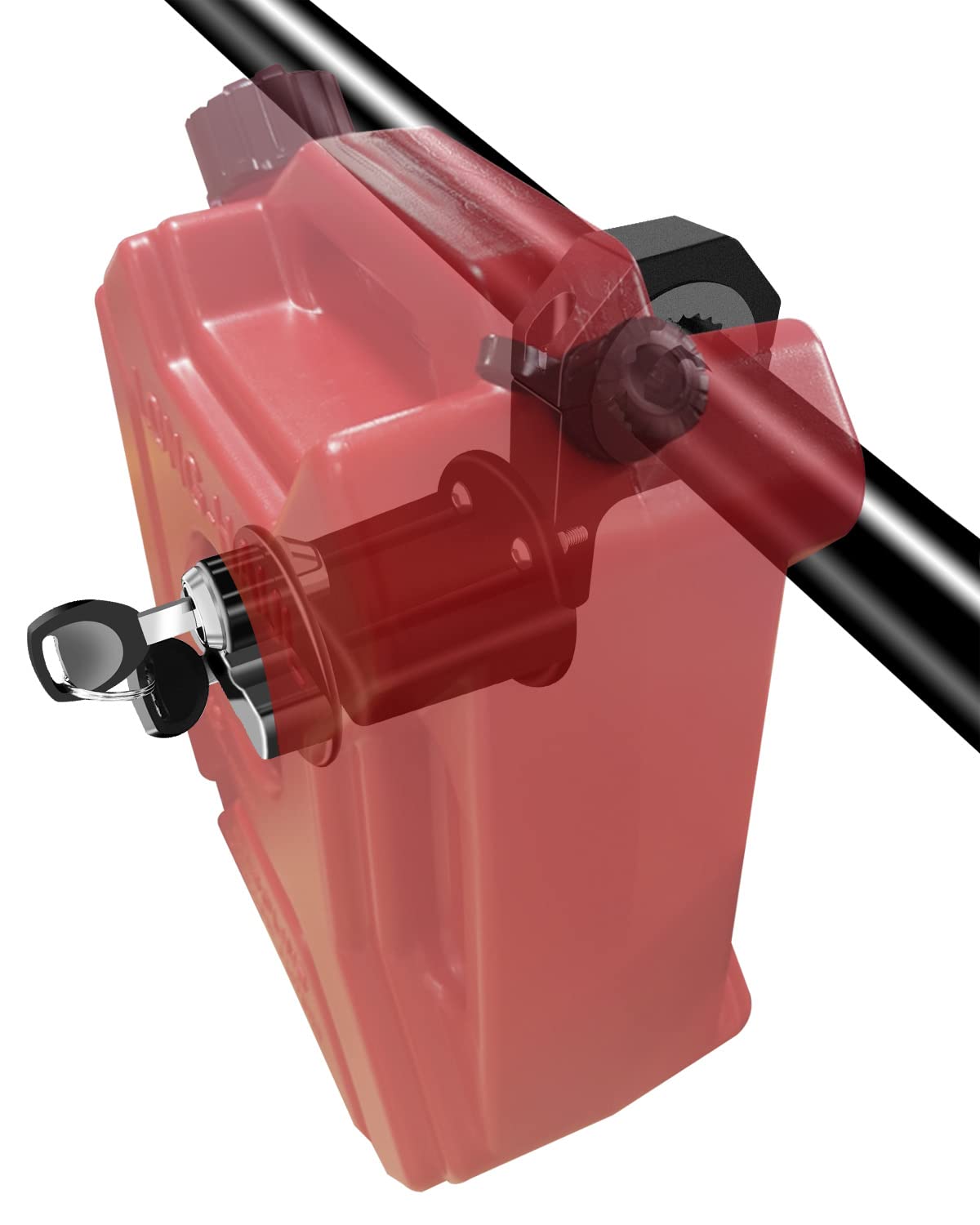 Snapklik.com : UTV ATV Gas Can Mount For 3L 5L Fuel Tank Barrel, Oil ...