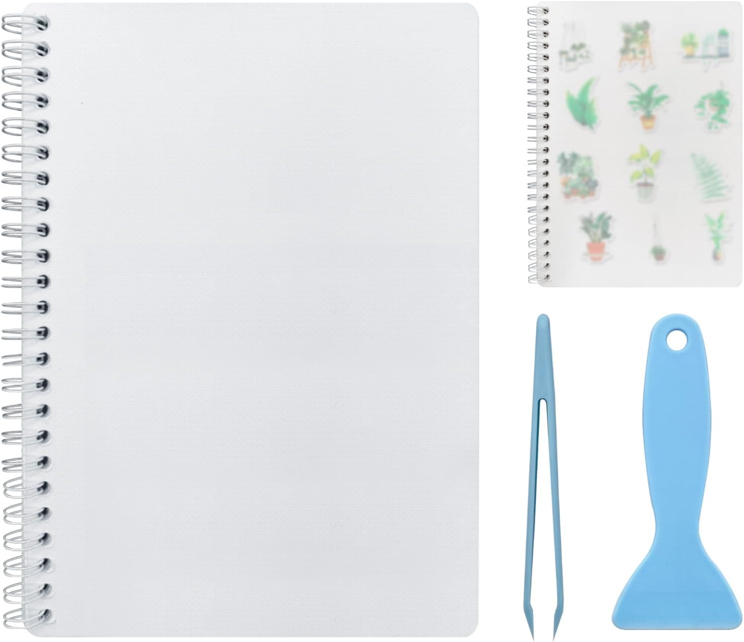 Amazon.com: DHATMYC Reusable Sticker Book Collecting Album A5 Size ...