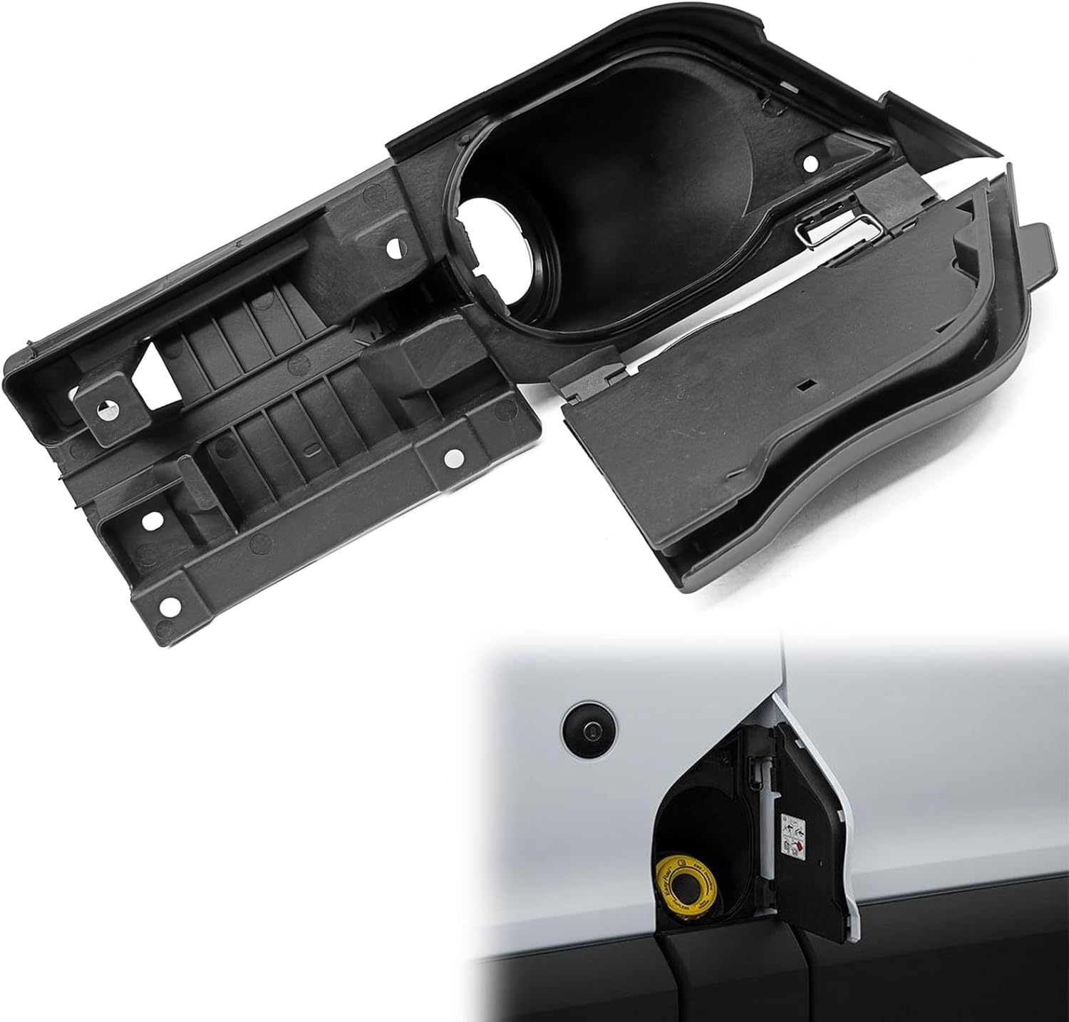 Amazon.com: Fuel Filler Door Housing Pocket Hinge, Fuel Gas Filler ...
