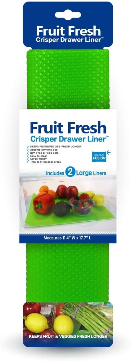 Amazon.com - Grand Fusion Fresh Fruits Refrigerator Drawer Liner ...