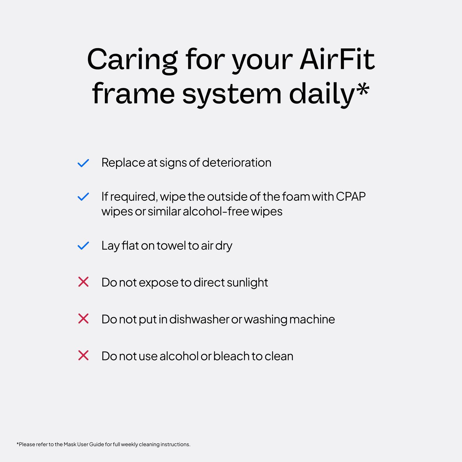 Snapklik.com : AirFit F20 Frame System - For Full-Face CPAP Mask Frame ...