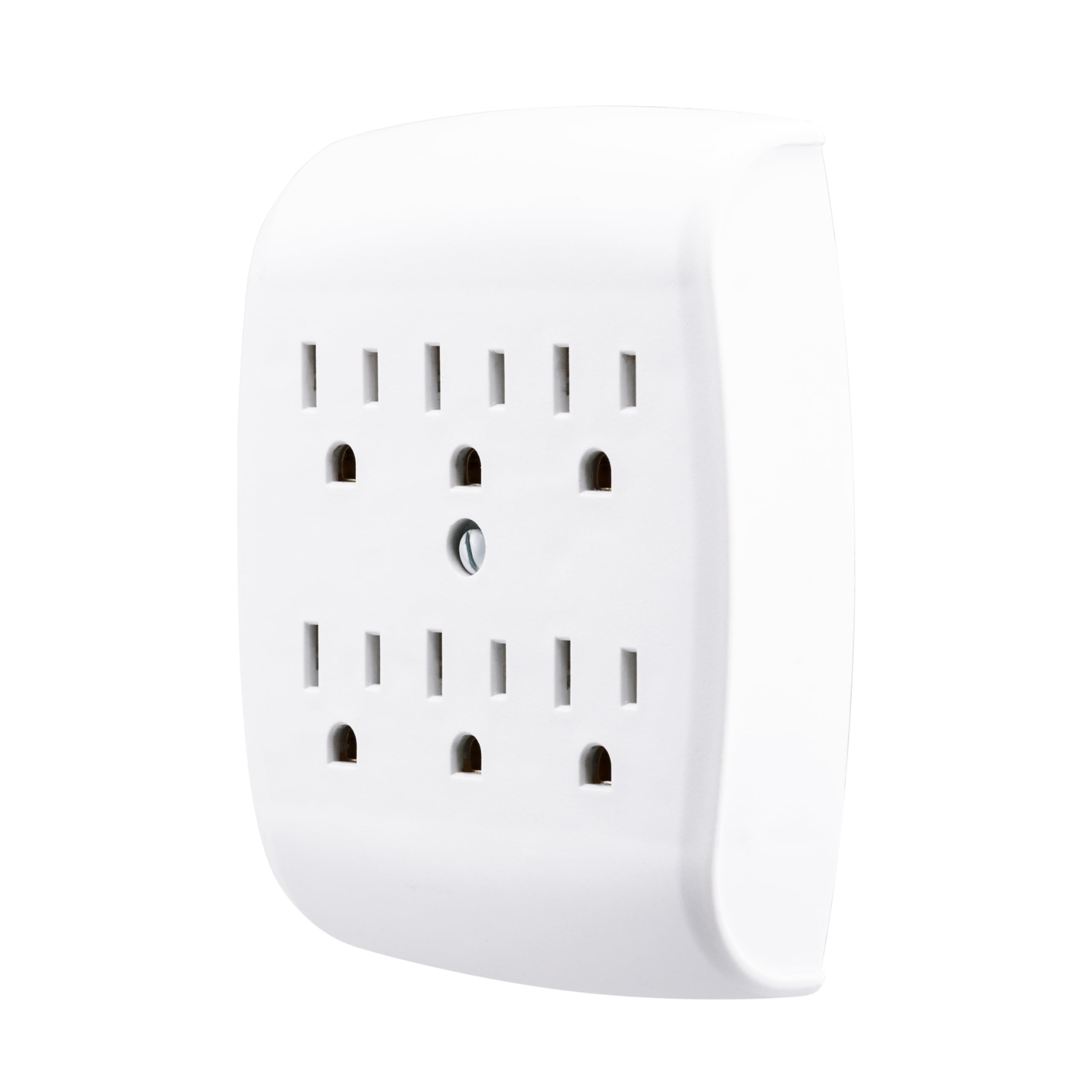 Snapklik.com : 6-Outlet Extender Wall Tap, Grounded Adapter, Outlet ...