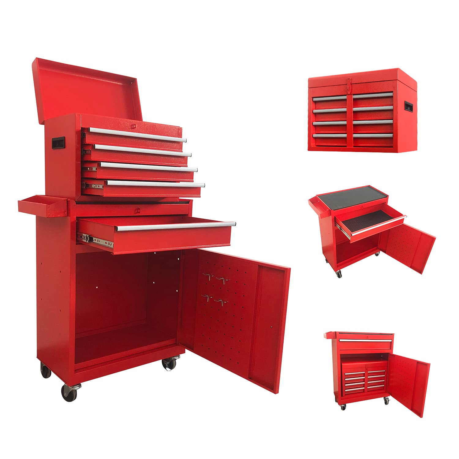 5 Drawer 2 In 1 Rolling Tool Chest Tool Box | Desertcart GB