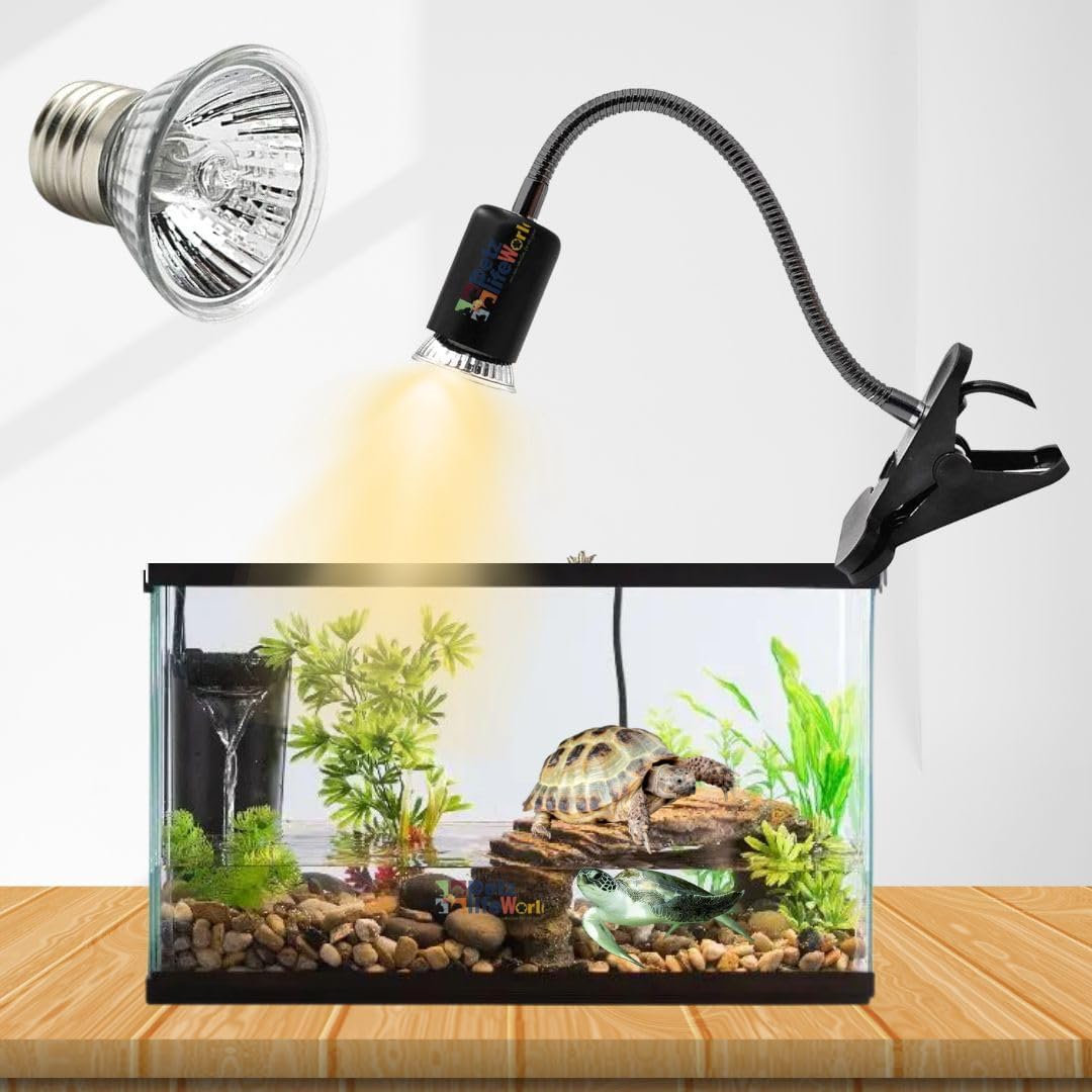 VAYINATO PetzLifeworld 50W Black Reptile Heat Lamp Turtle Lights with ...