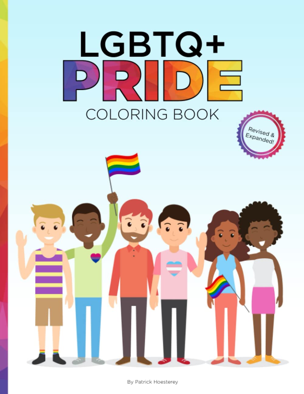 LGBTQ+ Pride Coloring Book: Hoesterey, Patrick: 9798725499445: Amazon ...